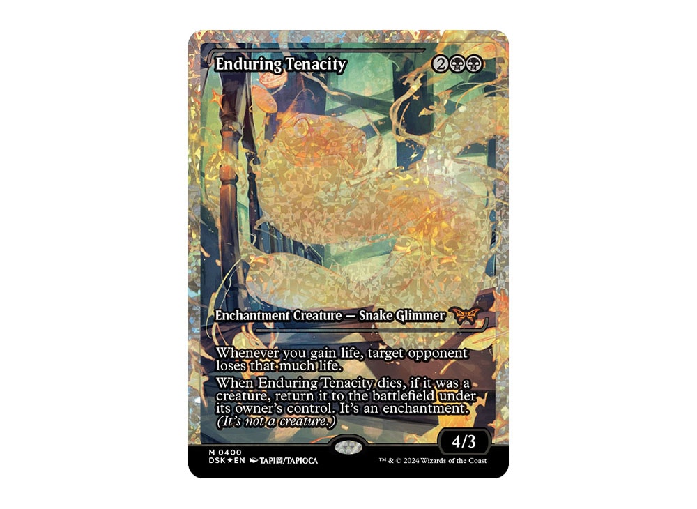 Enduring Tenacity M :Foil [DSK 0400] [EN](Duskmourn : House of Horror ...