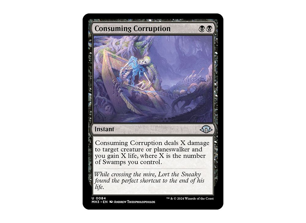 Consuming Corruption U :Foil [MH3 0084] [EN](Modern Horizons 3) | SNKRDUNK