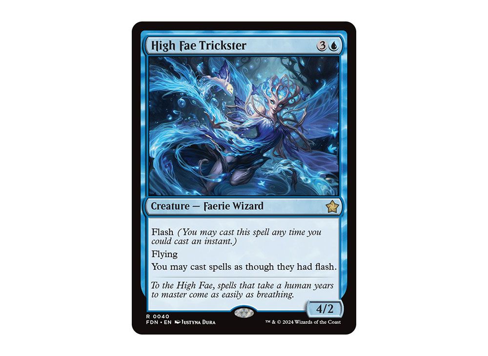 High Fae Trickster R :Foil [FDN 0040] [EN](Foundations) | SNKRDUNK