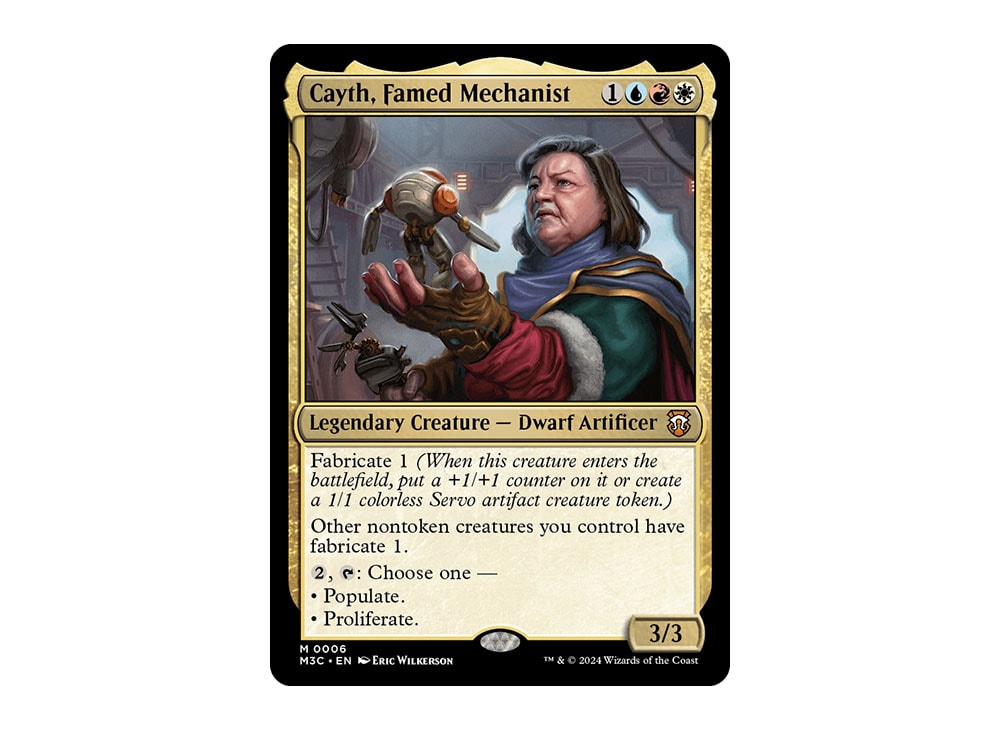 Cayth Famed Mechanist M :Foil [M3C 0006] [EN](Modern Horizons 3) | SNKRDUNK