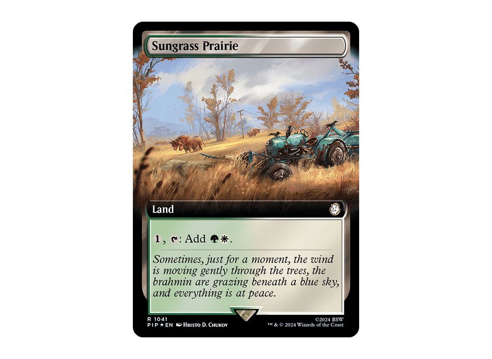 Sungrass Prairie R :Foil [PIP 1041] [EN](Fallout) | SNKRDUNK
