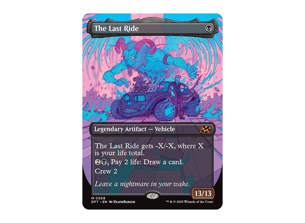 The Last Ride M :Foil [DFT 0308] [EN](Aetherdrift) | SNKRDUNK