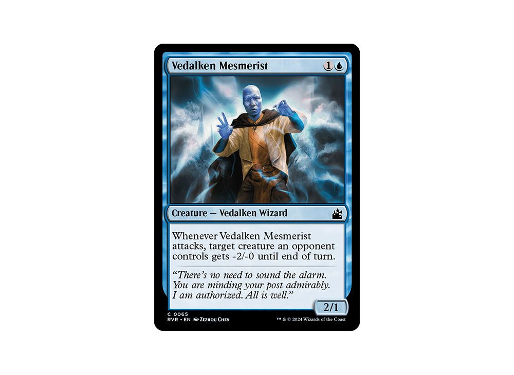 Vedalken Mesmerist C :Foil [RVR 0065] [EN](Ravnica Remastered) | SNKRDUNK