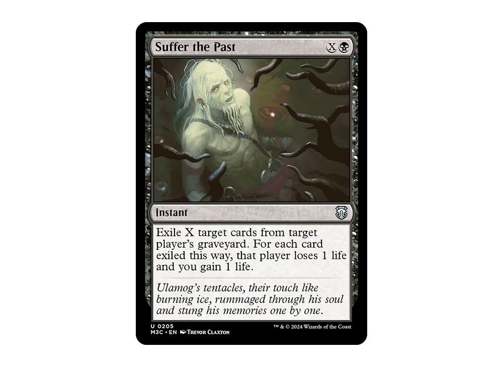 Suffer the Past U :Foil [M3C 0205] [EN](Modern Horizons 3) | SNKRDUNK