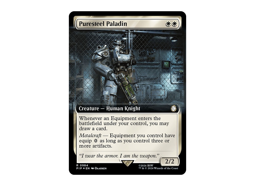 Puresteel Paladin R :Foil [PIP 0984] [EN](Fallout) | SNKRDUNK