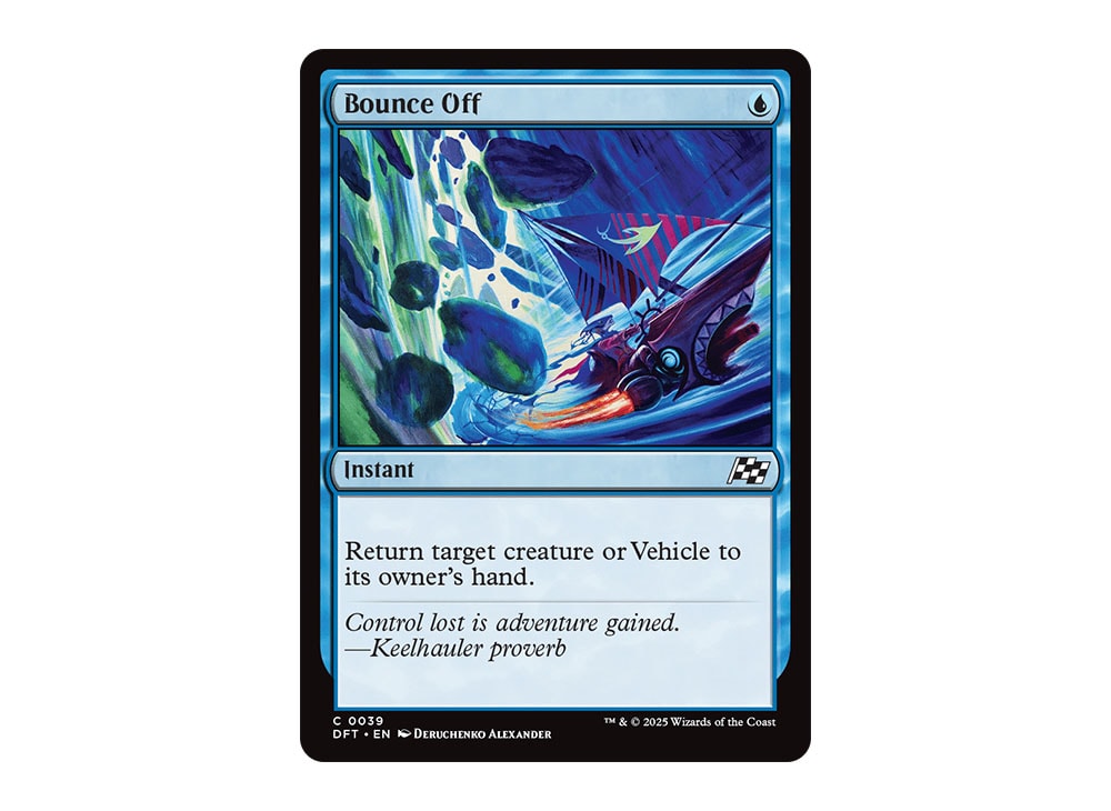 Bounce Off C :Foil [DFT 0039] [EN](Aetherdrift) | SNKRDUNK
