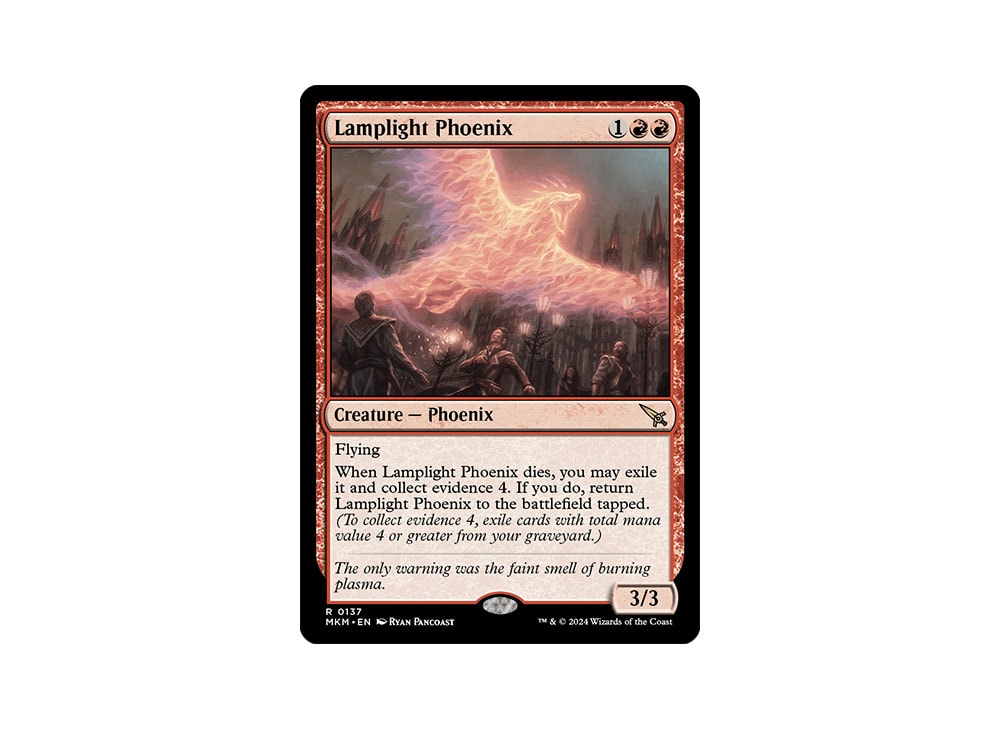 Lamplight Phoenix R :Foil [MKM 0137] [EN](Murders at Karlov Manor) | SNKRDUNK