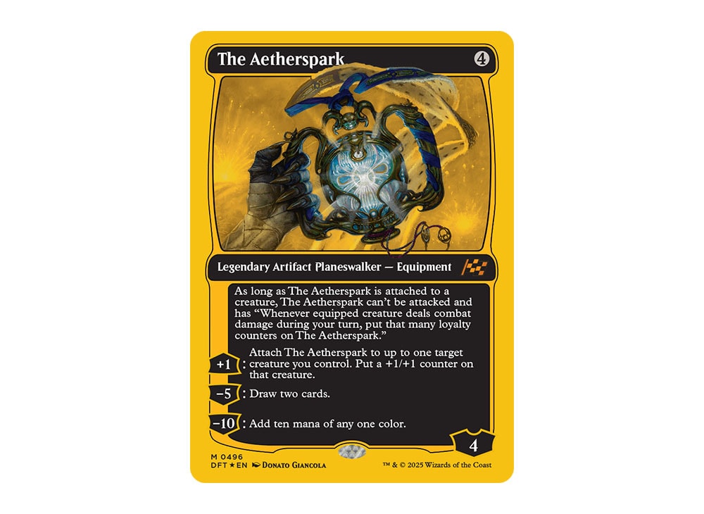 The Aetherspark M :Foil [DFT 0496] [EN](Aetherdrift) | SNKRDUNK