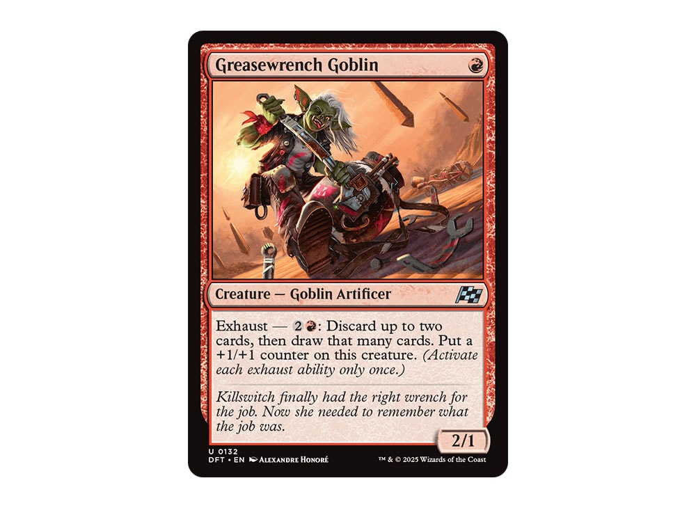 Greasewrench Goblin U :Foil [DFT 0132] [EN](Aetherdrift) | SNKRDUNK