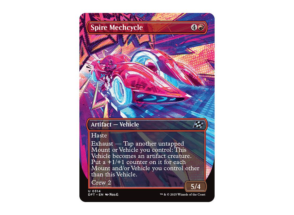 Spire Mechcycle U :Foil [DFT 0314] [EN](Aetherdrift) | SNKRDUNK