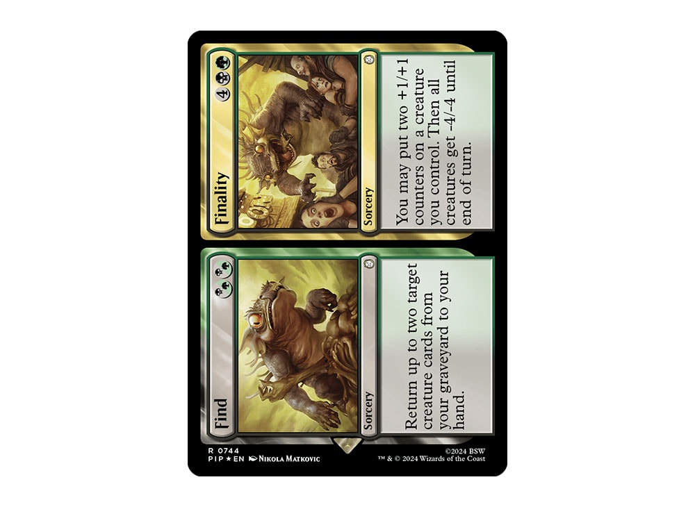 Find // Finality R :Foil [PIP 0744] [EN](Fallout) | SNKRDUNK