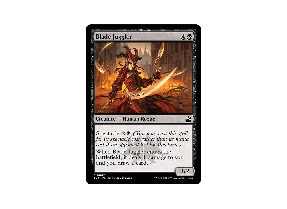 Blade Juggler C :Foil [RVR 0067] [EN](Ravnica Remastered) | SNKRDUNK
