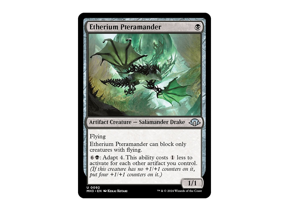 Etherium Pteramander U :Foil [MH3 0092] [EN](Modern Horizons 3) | SNKRDUNK