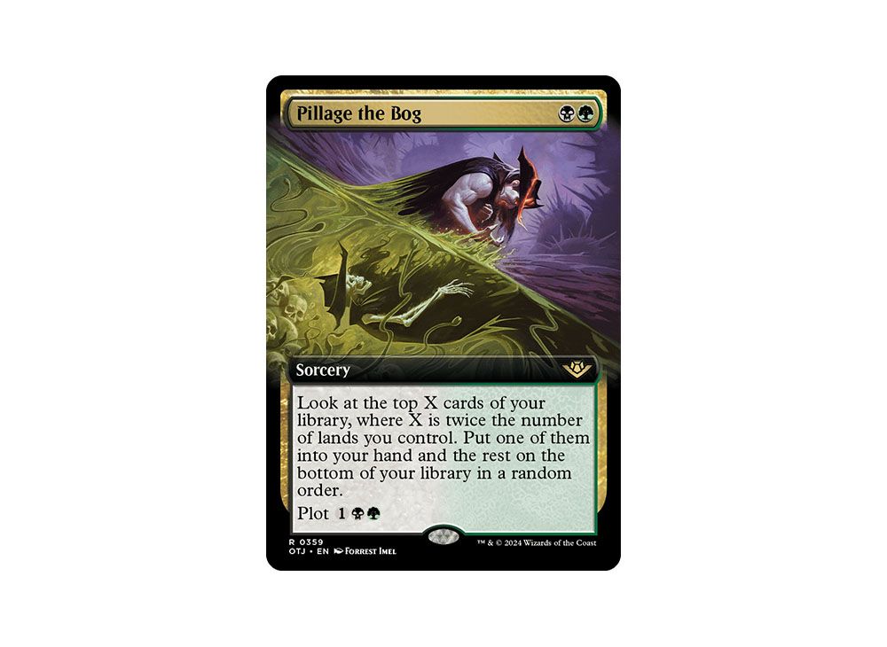 Pillage the Bog R :Foil [OTJ 0359] [EN](Outlaws of Thunder Junction ...