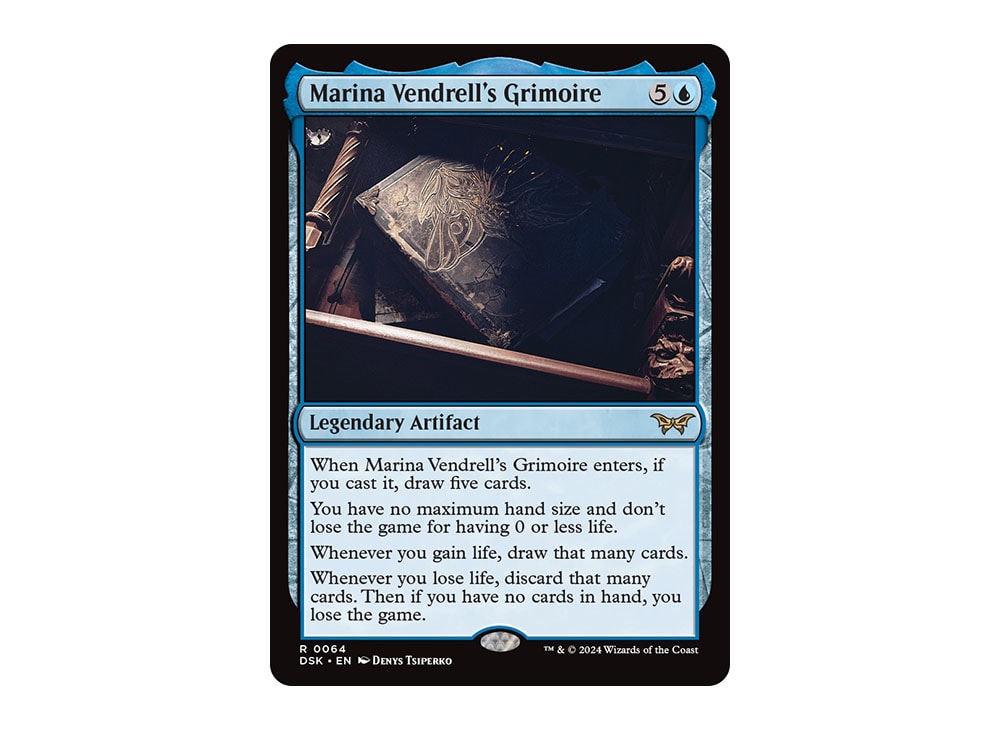 Marina Vendrell's Grimoire R :Foil [DSK 0064] [EN](Duskmourn : House of ...