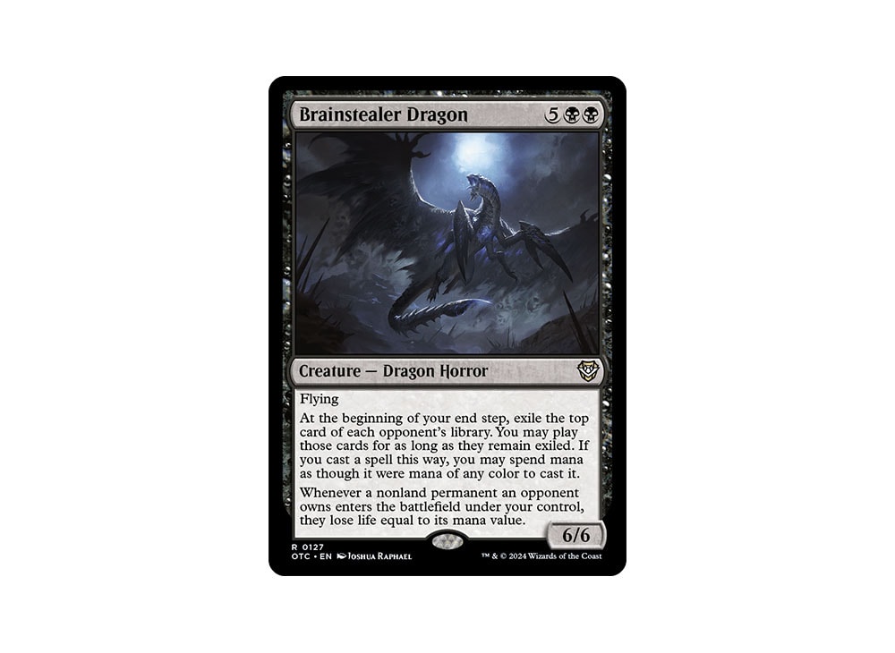 Brainstealer Dragon R [OTC 0127] [EN](Outlaws of Thunder Junction ...