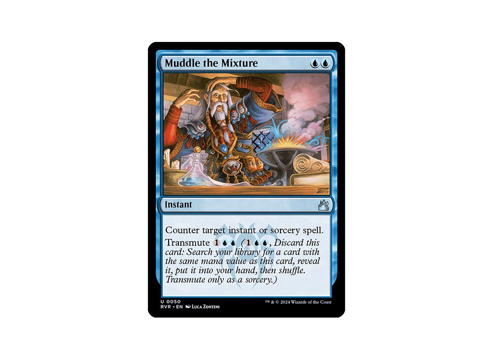 Muddle the Mixture U :Foil [RVR 0050] [EN](Ravnica Remastered) | SNKRDUNK