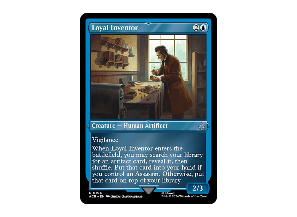 Loyal Inventor U :Foil [ACR 0194] [EN](ASSASSIN'S CREED) | SNKRDUNK