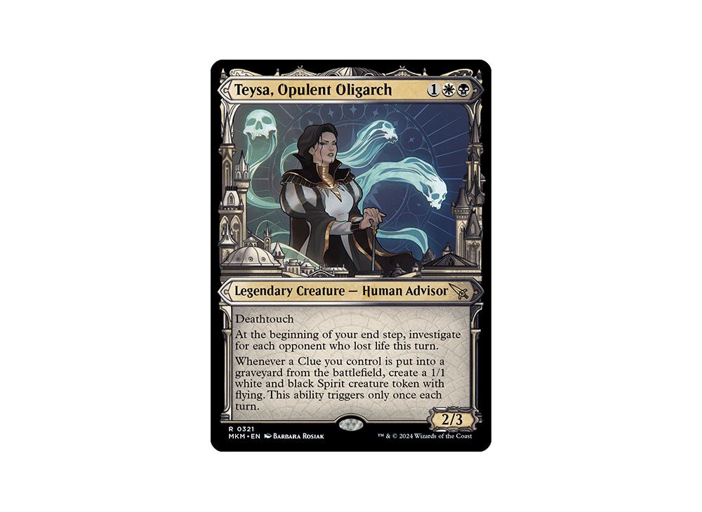 Teysa Opulent Oligarch R :Foil [MKM 0321] [EN](Murders at Karlov Manor ...