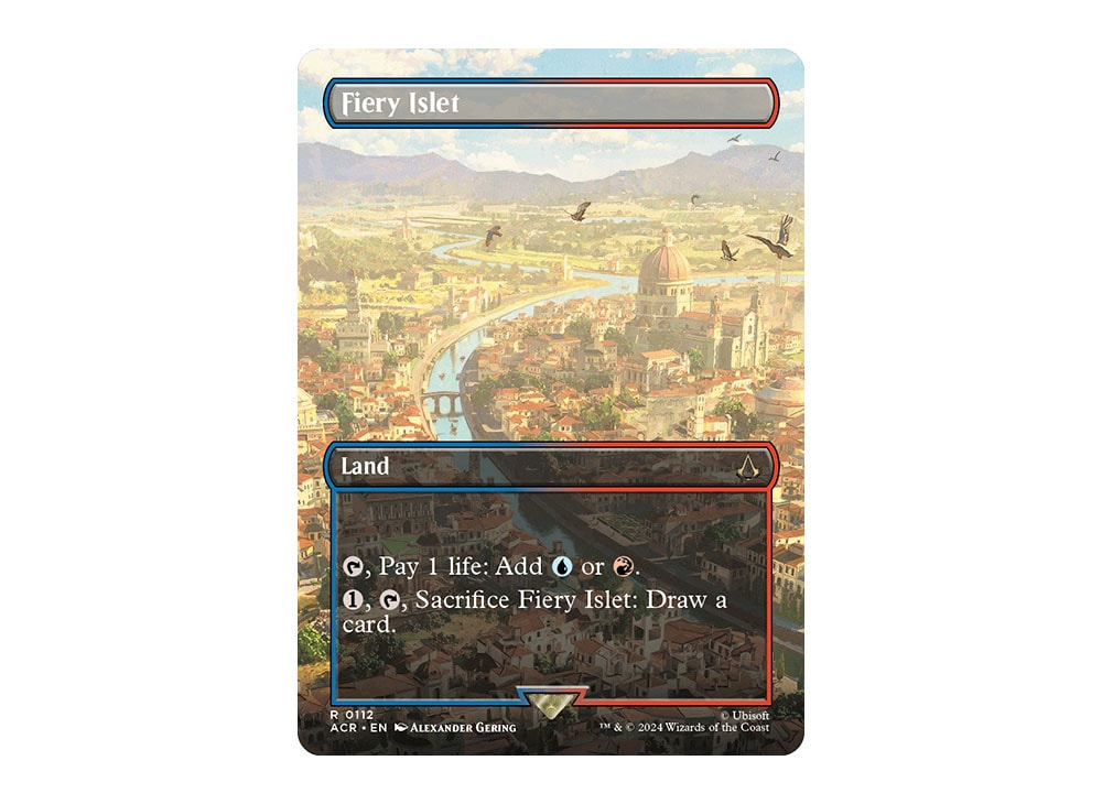 Fiery Islet R :Foil :Borderless [ACR 0112] [EN](ASSASSIN'S CREED ...