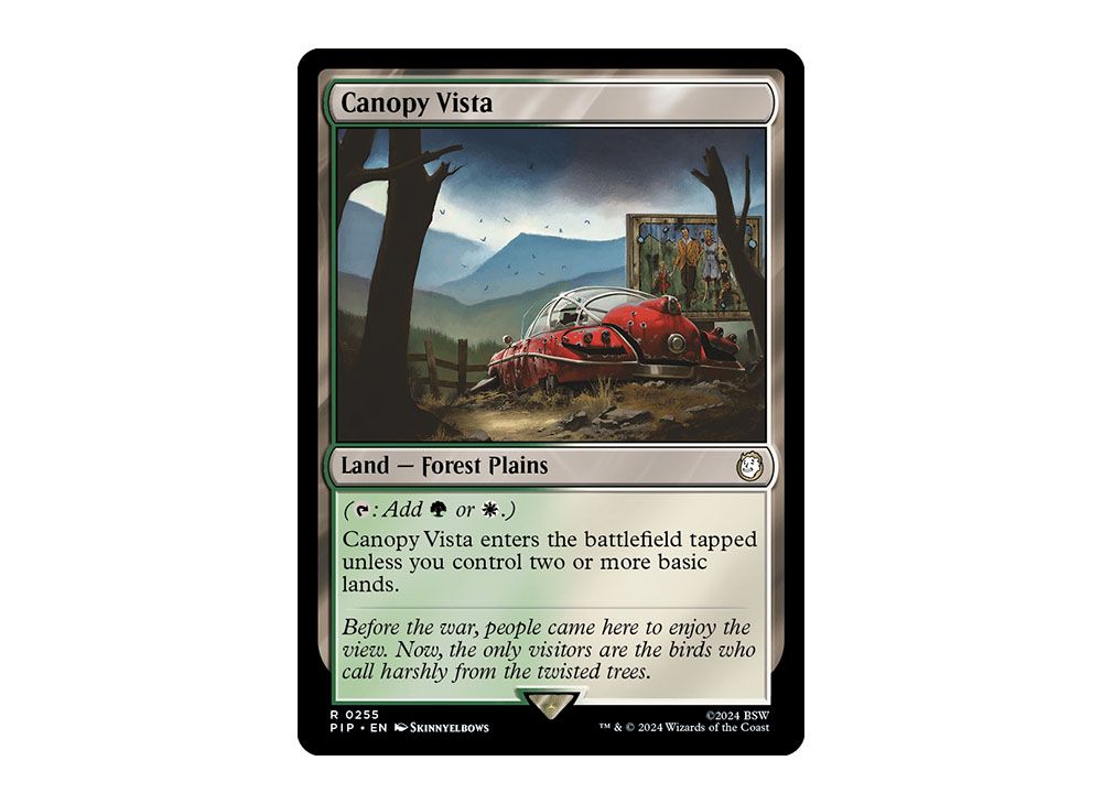 Canopy Vista R :Foil [PIP 0255] [EN](Fallout) | SNKRDUNK