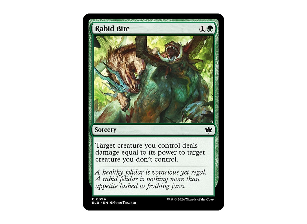 Rabid Bite C [BLB 0394] [EN](Bloomburrow) | SNKRDUNK