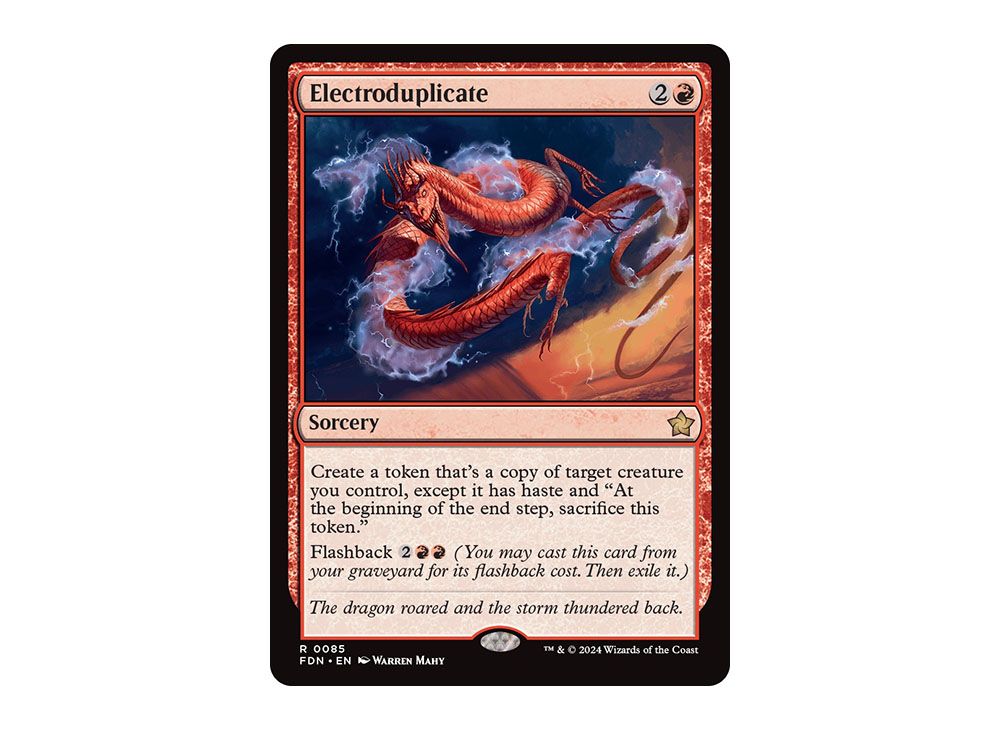 Electroduplicate R :Foil [FDN 0085] [EN](Foundations) | SNKRDUNK