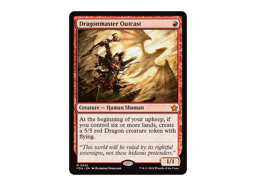 Dragonmaster Outcast M [FDN 0622] [EN](Foundations) | SNKRDUNK