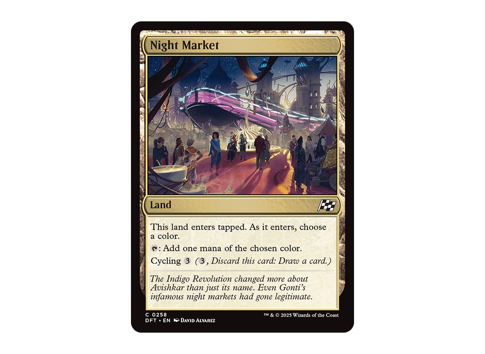 Night Market C :Foil [DFT 0258] [EN](Aetherdrift) | SNKRDUNK