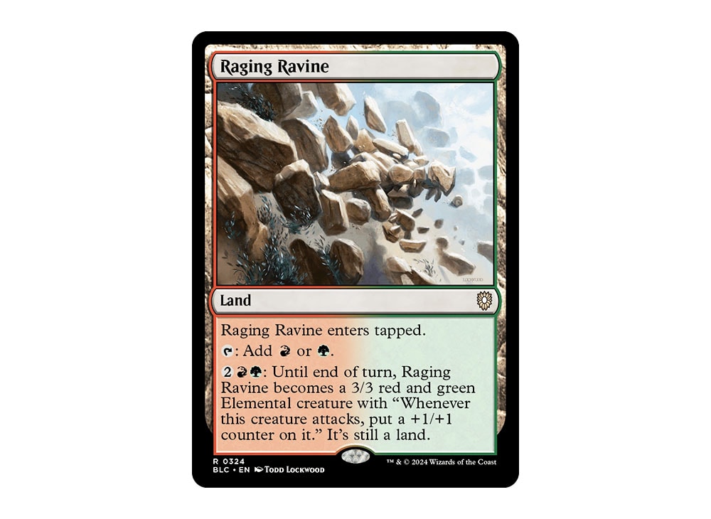 Raging Ravine R [BLC 0324] [EN](Bloomburrow) | SNKRDUNK