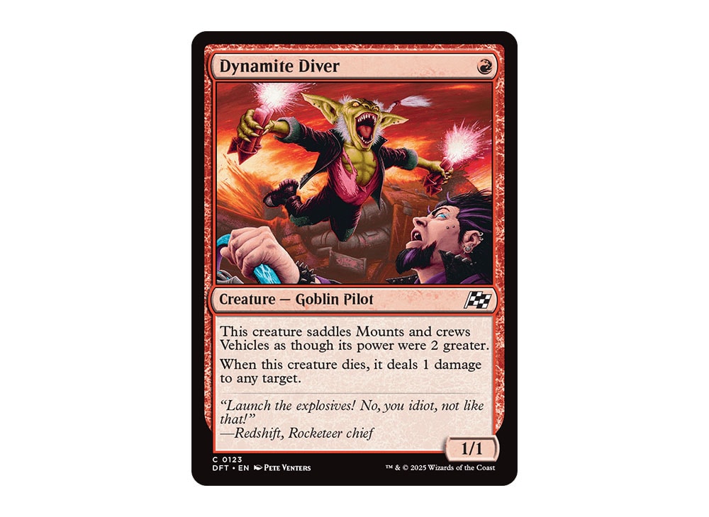 Dynamite Diver C :Foil [DFT 0123] [EN](Aetherdrift) | SNKRDUNK