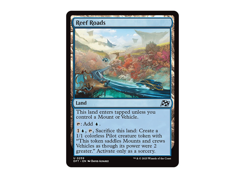Reef Roads U :Foil [DFT 0259] [EN](Aetherdrift) | SNKRDUNK