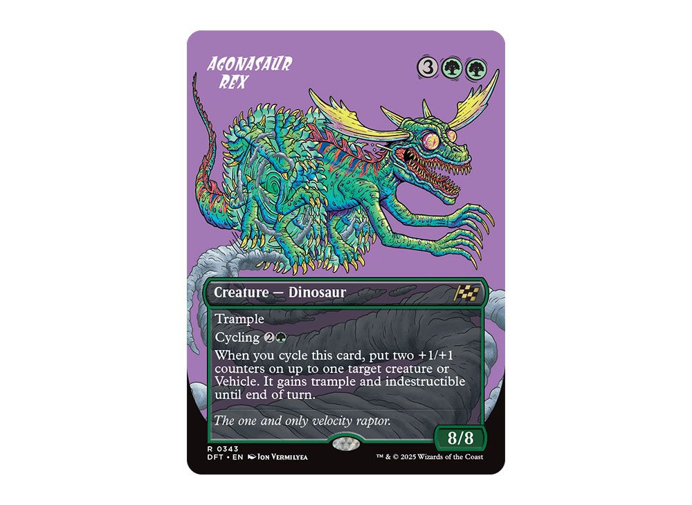 Agonasaur Rex R :Foil [DFT 0343] [EN](Aetherdrift) | SNKRDUNK