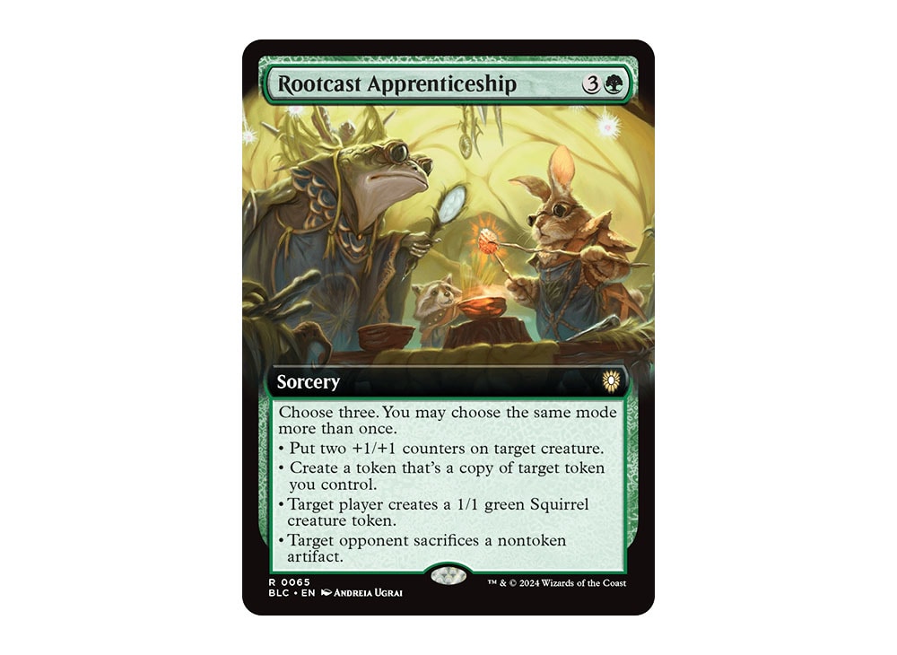 Rootcast Apprenticeship R [BLC 0065] [EN](Bloomburrow) | SNKRDUNK