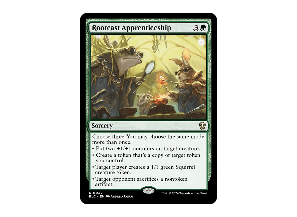 Rootcast Apprenticeship R [BLC 0032] [EN](Bloomburrow) | SNKRDUNK