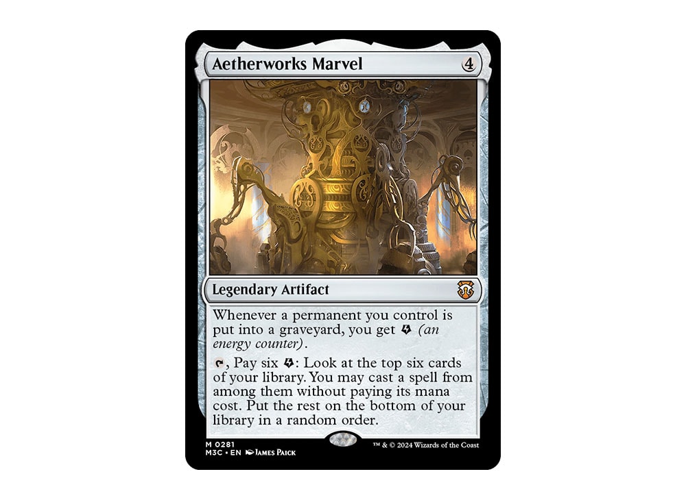 Aetherworks Marvel M :Foil [M3C 0281] [EN](Modern Horizons 3) | SNKRDUNK