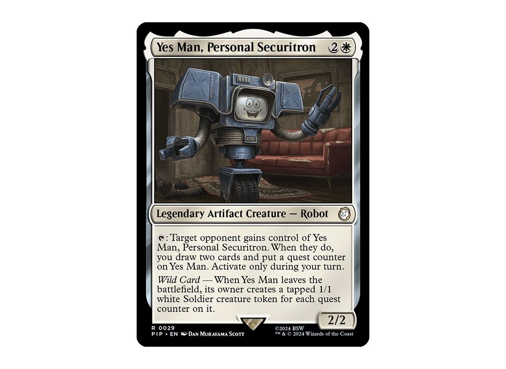 Yes Man Personal Securitron R :Foil [PIP 0029] [EN](Fallout) | SNKRDUNK