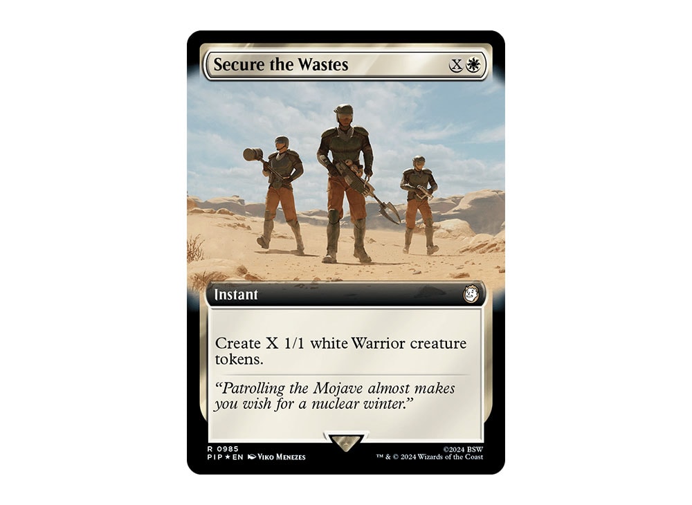 Secure the Wastes R :Foil [PIP 0985] [EN](Fallout) | SNKRDUNK