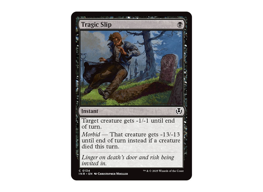 Tragic Slip C :Foil [INR 0134] [EN](Innistrad Remastered) | SNKRDUNK
