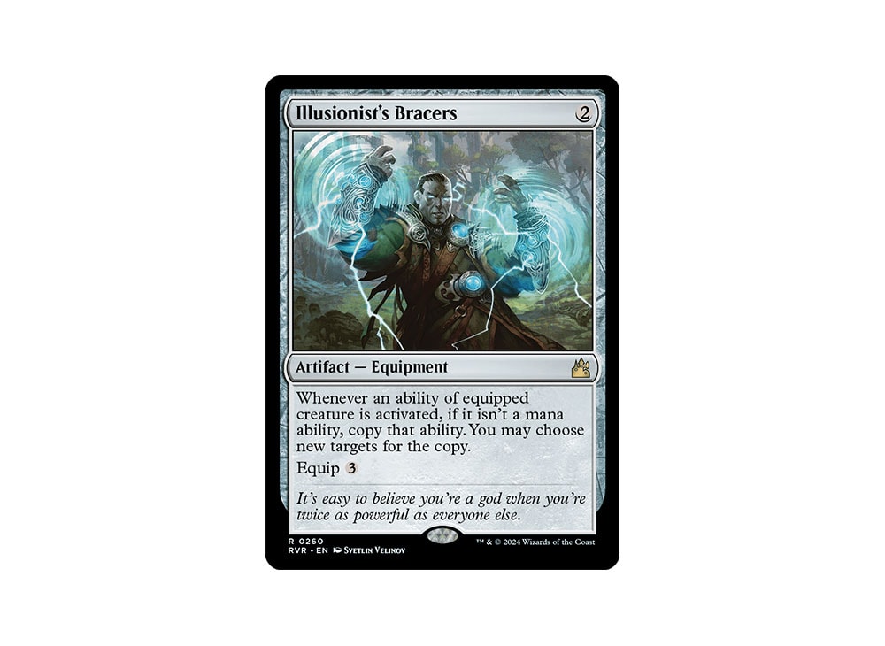 Illusionist's Bracers R :Foil [RVR 0260] [EN](Ravnica Remastered ...