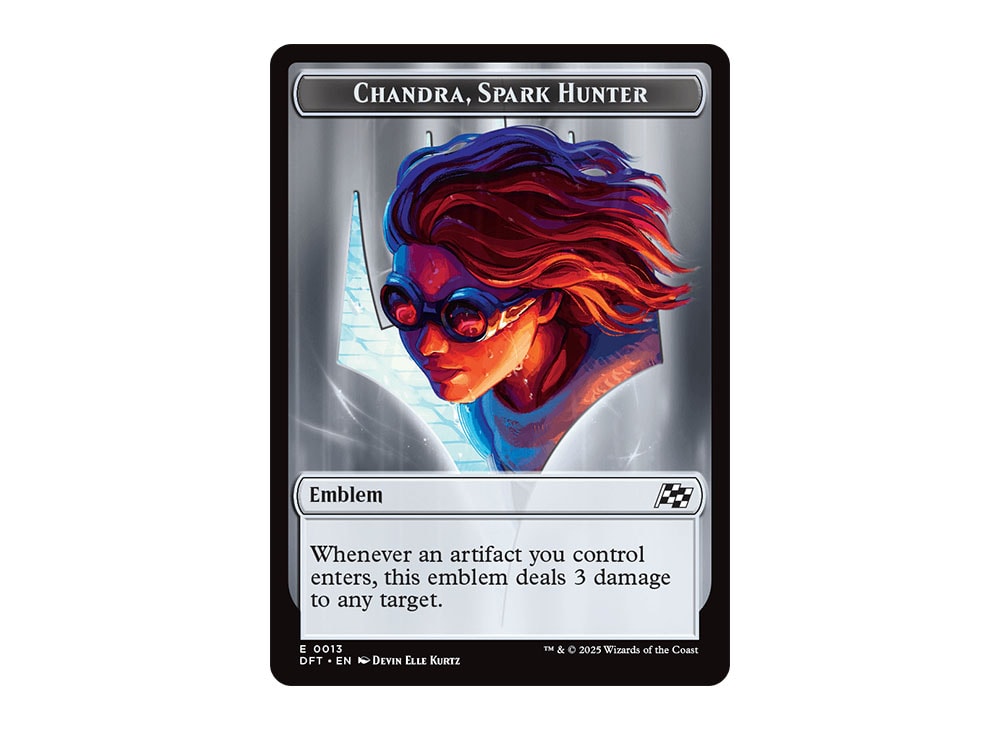 Chandra Spark Hunter E :Foil [DFT 0013] [EN](Aetherdrift) | SNKRDUNK