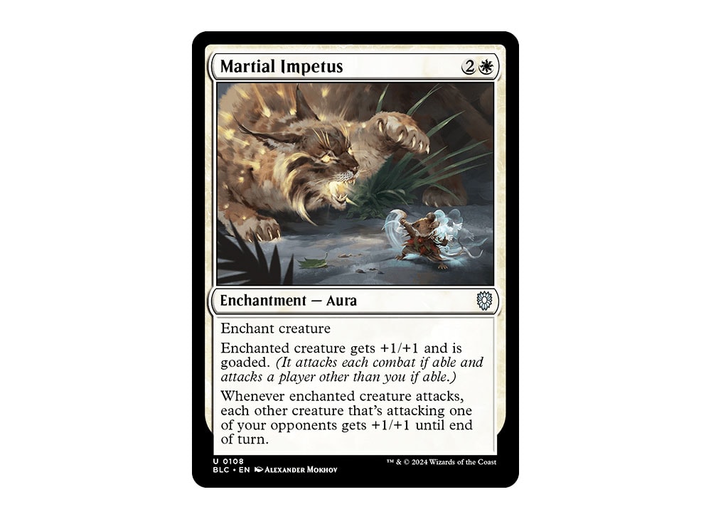 Martial Impetus U [BLC 0108] [EN](Bloomburrow) | SNKRDUNK