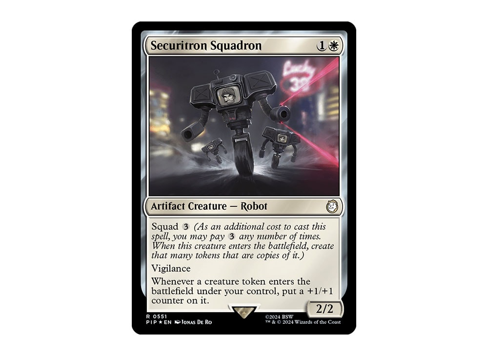 Securitron Squadron R :Foil [PIP 0551] [EN](Fallout) | SNKRDUNK