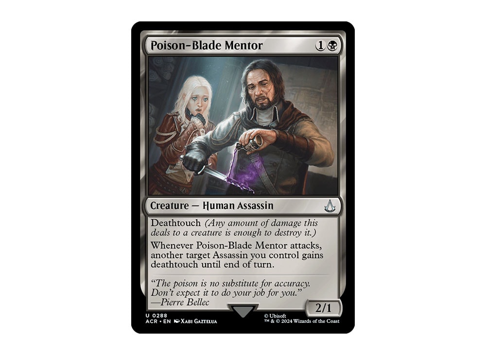 Poison-Blade Mentor U [ACR 0288] [EN](ASSASSIN'S CREED) | SNKRDUNK