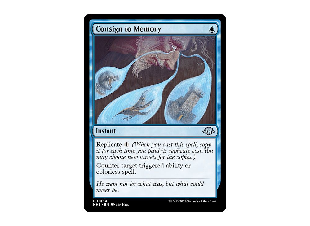 Consign to Memory U :Foil [MH3 0054] [EN](Modern Horizons 3) | SNKRDUNK