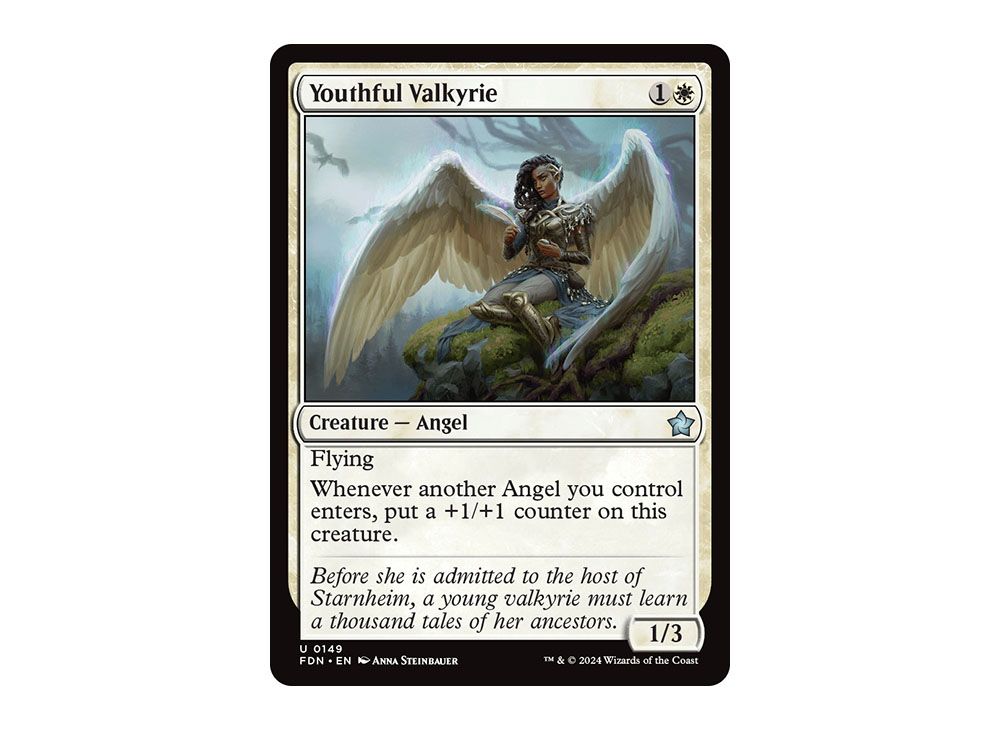 Youthful Valkyrie U :Foil [FDN 0149] [EN](Foundations) | SNKRDUNK