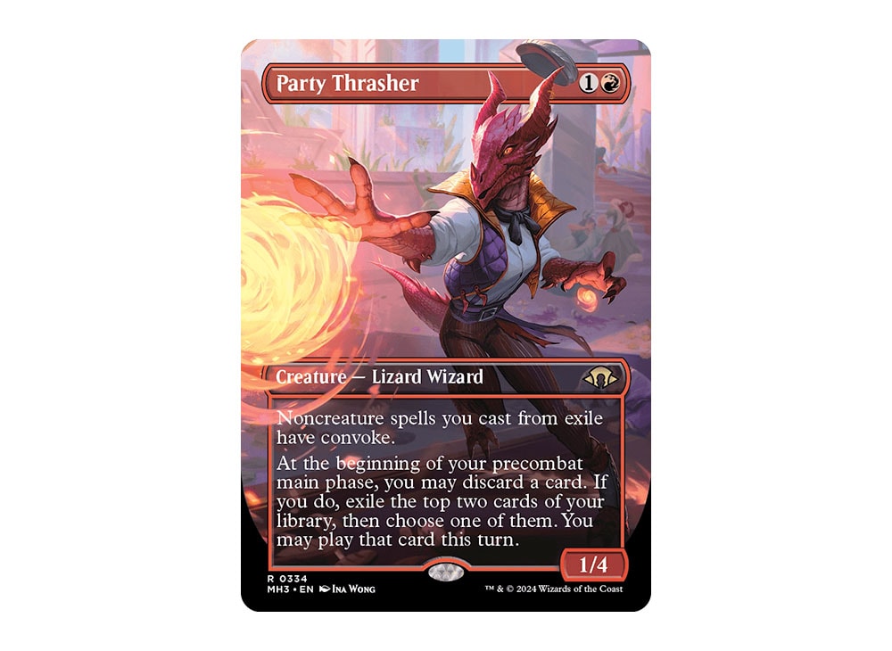 Party Thrasher R :Foil :Borderless [MH3 0334] [EN](Modern Horizons 3 ...