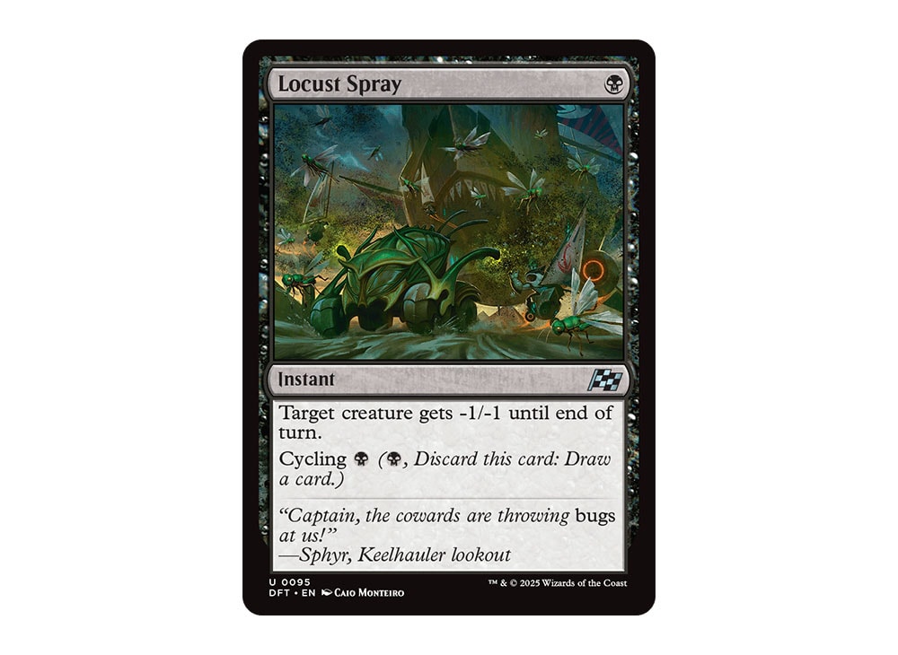 Locust Spray U :Foil [DFT 0095] [EN](Aetherdrift) | SNKRDUNK