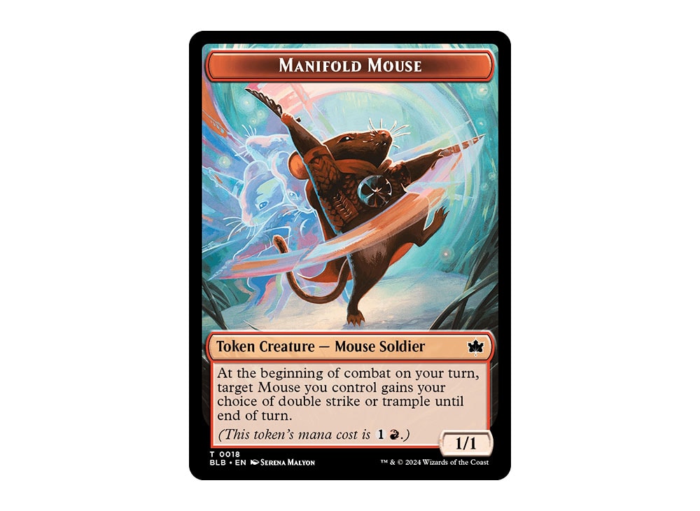 Manifold Mouse T :Foil [BLB 0018] [EN](Bloomburrow) | SNKRDUNK