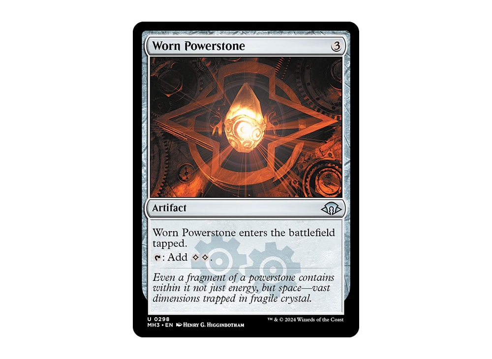 Worn Powerstone U :Foil [MH3 0298] [EN](Modern Horizons 3) | SNKRDUNK